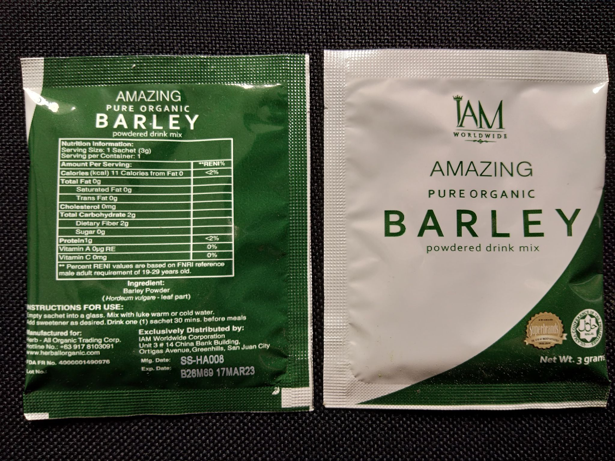 Barley Wellness PH - Authorized IAM Worldwide Distributor – Barley ...